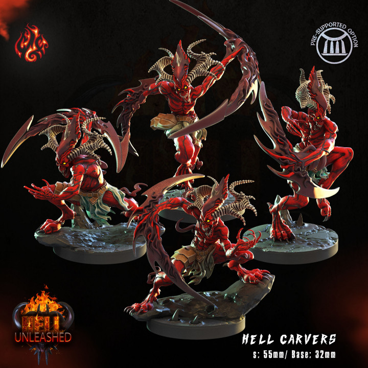 3D Printable May '23 Release Bundle: "Hell Unleashed" by Crippled God ...