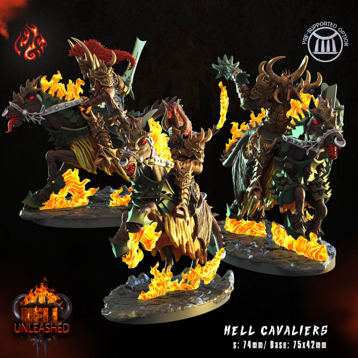 3D Printable May '23 Release Bundle: "Hell Unleashed" by Crippled God ...