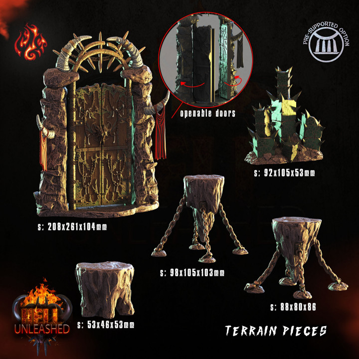 3D Printable May '23 Release Bundle: "Hell Unleashed" by Crippled God ...