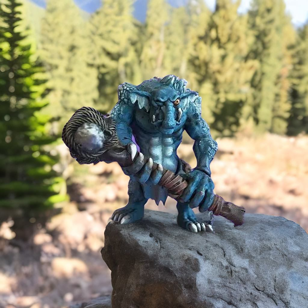 3D Printable Stone Trolls multi-part regiment by Avatars of War