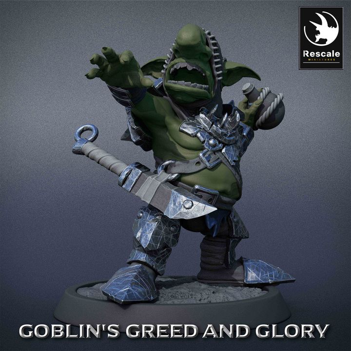 3D Printable Pack Goblin Infantry by Rescale Miniatures