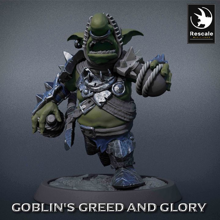 3D Printable Pack Goblin Infantry by Rescale Miniatures