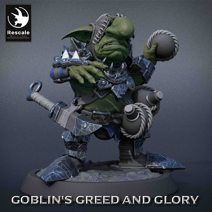 3D Printable Pack Goblin Infantry by Rescale Miniatures