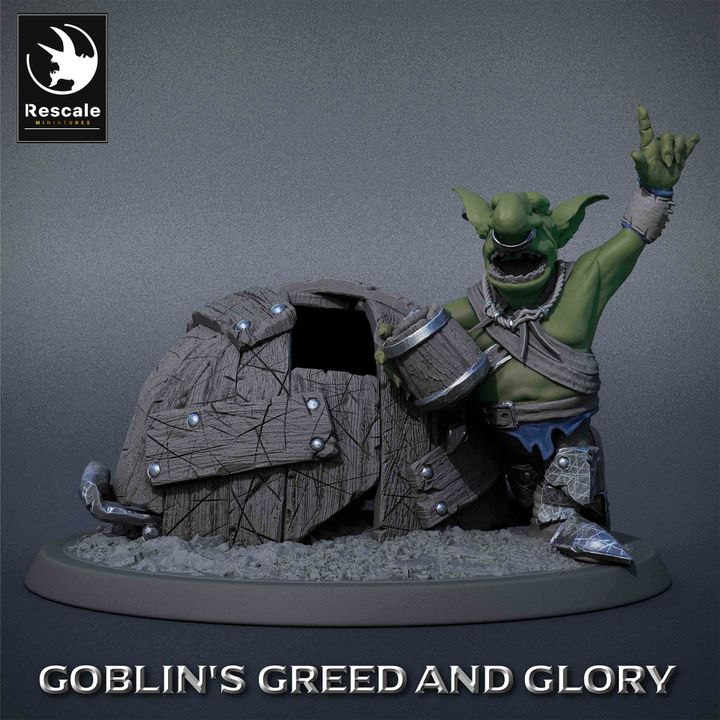 3D Printable Pack Goblin Infantry by Rescale Miniatures
