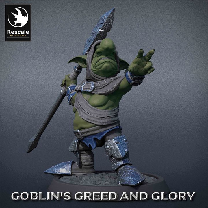 3D Printable Pack Goblin Infantry by Rescale Miniatures