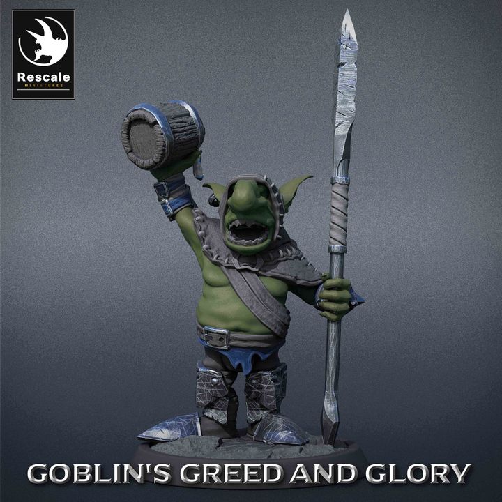 3D Printable Pack Goblin Infantry by Rescale Miniatures