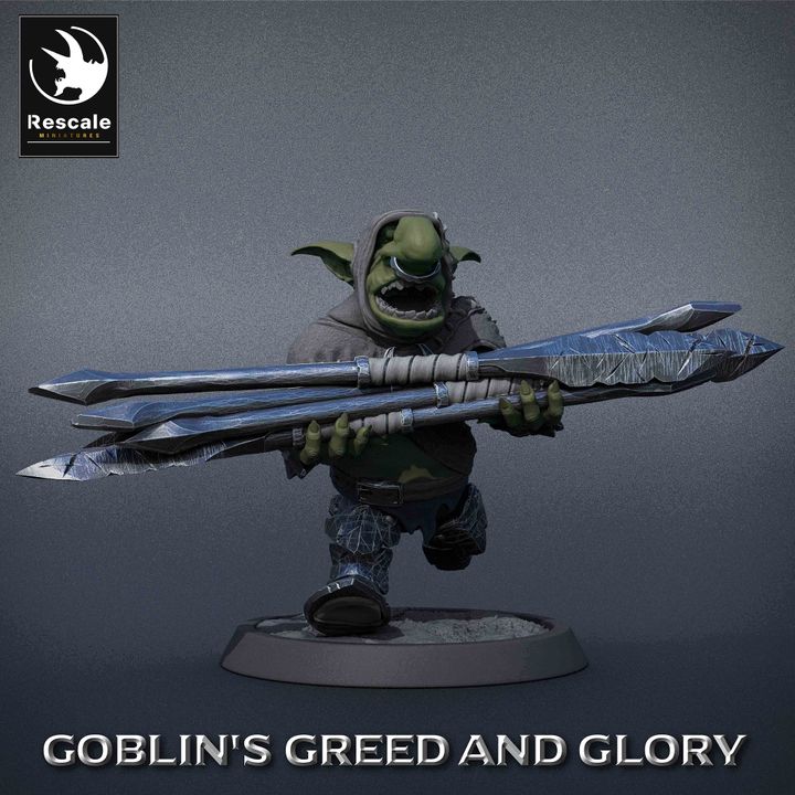 3D Printable Pack Goblin Infantry by Rescale Miniatures
