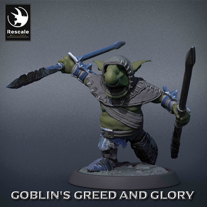 3D Printable Pack Goblin Infantry by Rescale Miniatures
