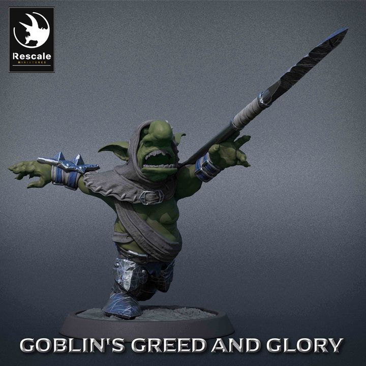 3D Printable Pack Goblin Infantry by Rescale Miniatures