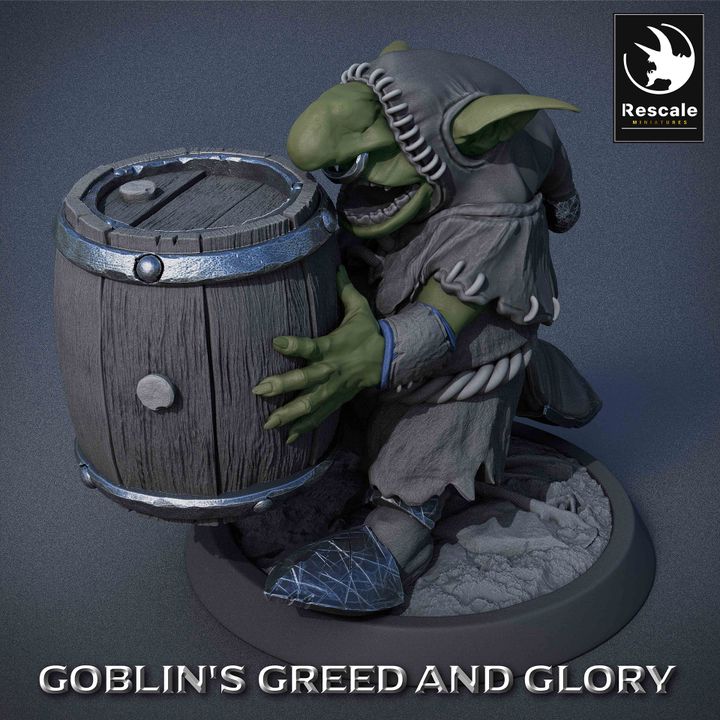 3D Printable Pack Goblin Infantry by Rescale Miniatures