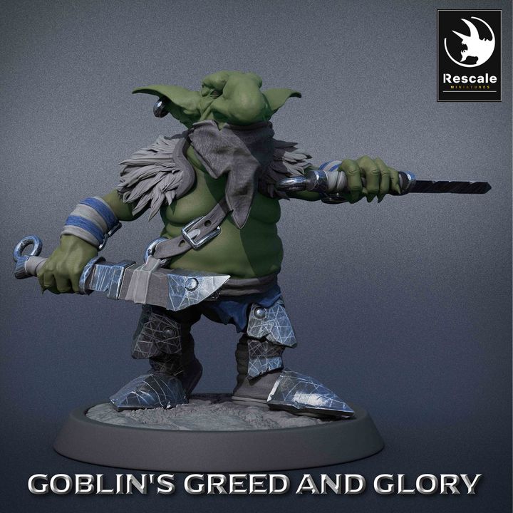 3D Printable Pack Goblin Infantry by Rescale Miniatures