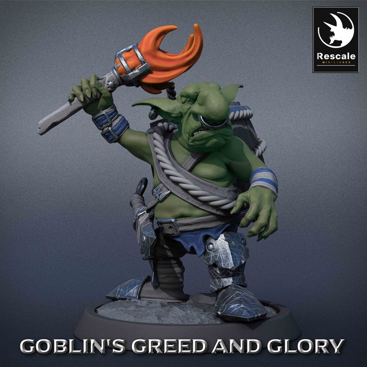 3D Printable Pack Goblin Infantry by Rescale Miniatures