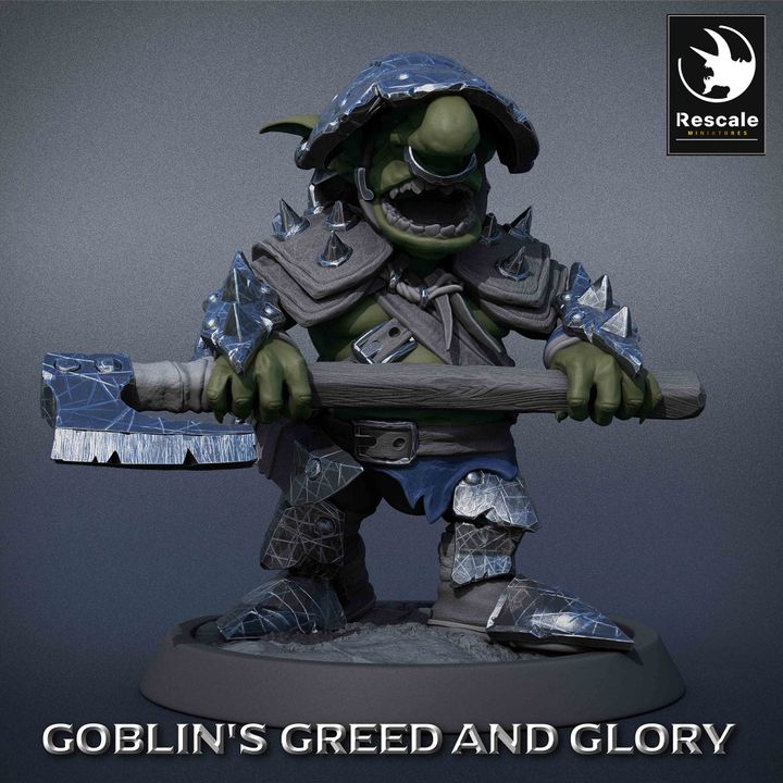 3D Printable Pack Goblin Infantry by Rescale Miniatures