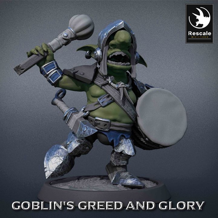 3D Printable Pack Goblin Infantry by Rescale Miniatures