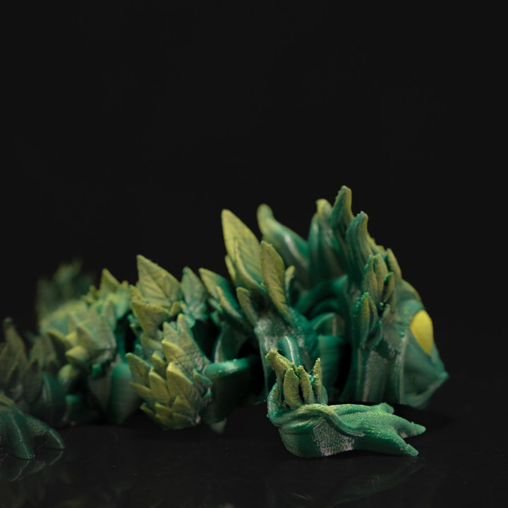 3D Printable Forest Baby Dragon by Stlflix