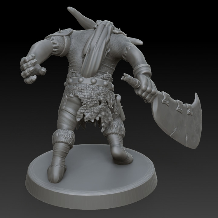 3D Printable Erlking (goblin) Warrior by Wundervale Games