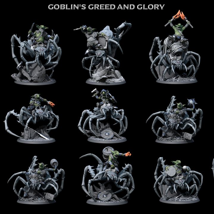 3D Printable Release : Goblin's Greed and Glory by Rescale Miniatures