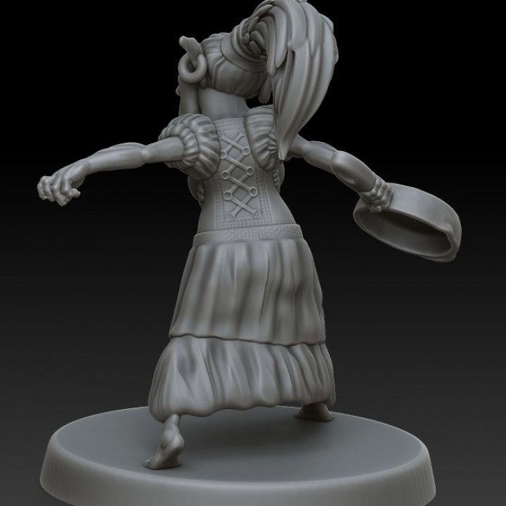 3D Printable Erlking (goblin) Girl by Wundervale Games