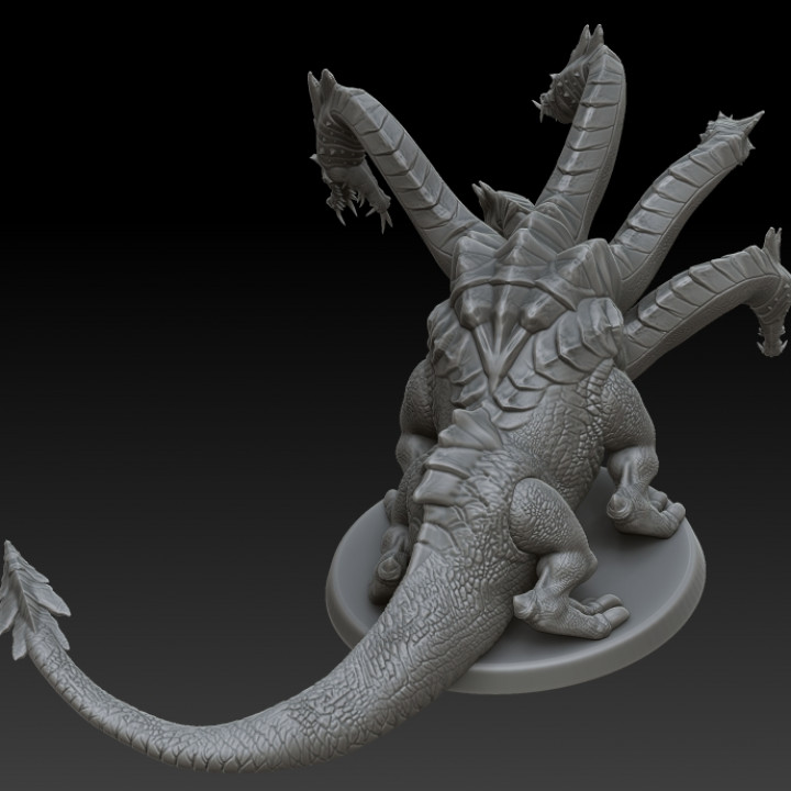 3D Printable Hydra by Wundervale Games