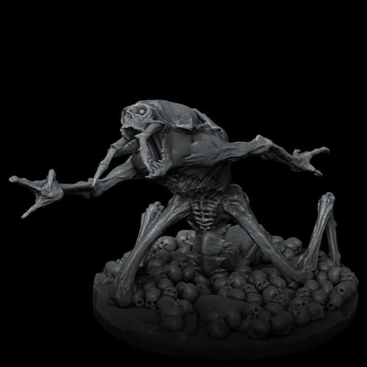 3D Printable Bone Creep by RocketPigGames