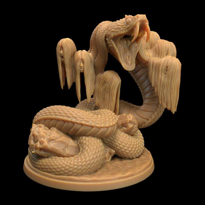 3D Printable Reverse Medusa | PRESUPPORTED | Monsters of The Multiverse by The Dragon Trappers Lodge