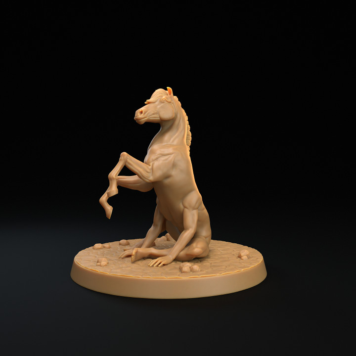 3D Printable Reverse Centaur | PRESUPPORTED | Monsters of The ...