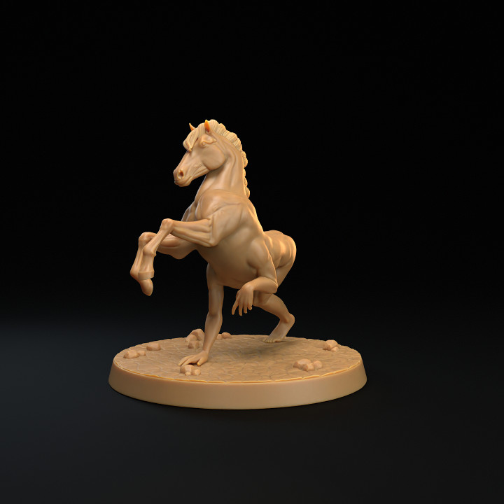 3D Printable Reverse Centaur | PRESUPPORTED | Monsters of The ...
