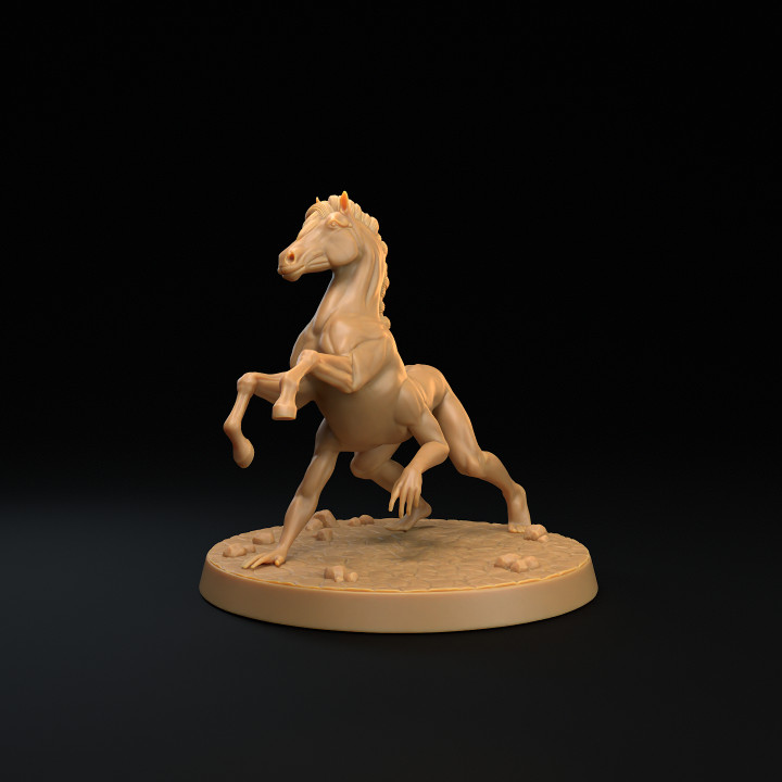 3D Printable Reverse Centaur | PRESUPPORTED | Monsters of The ...