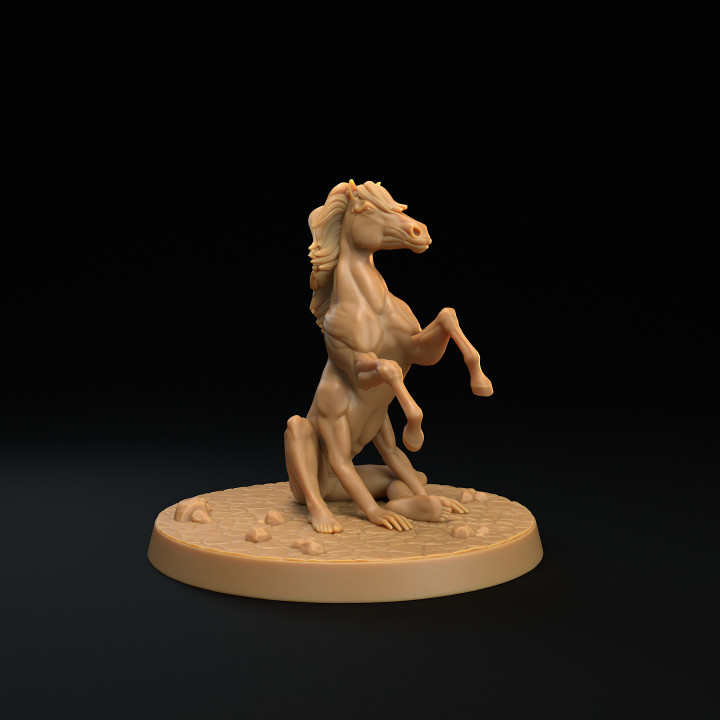 3D Printable Reverse Centaur | PRESUPPORTED | Monsters of The ...