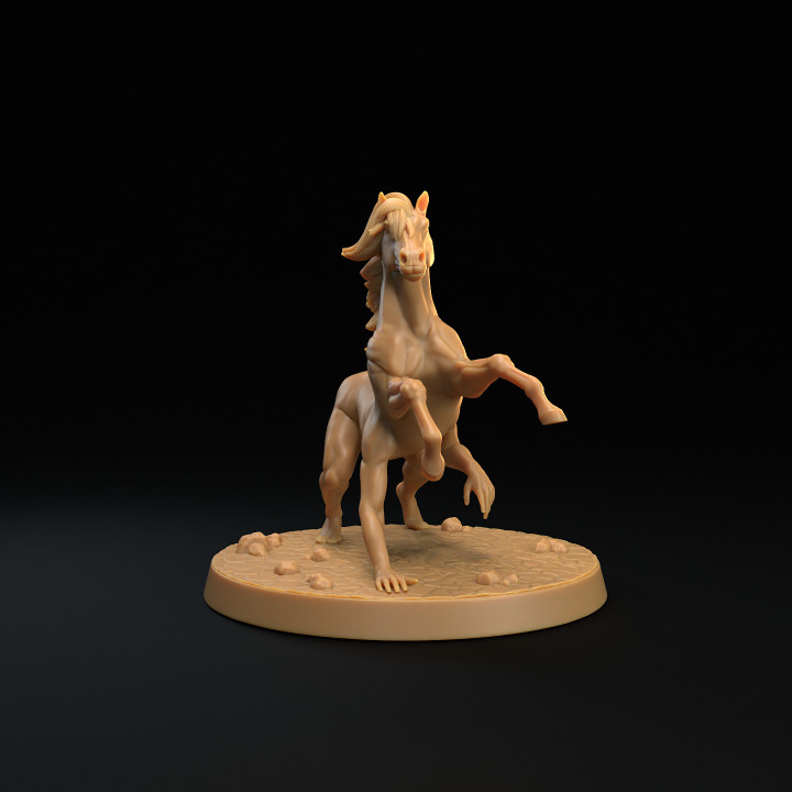 3D Printable Reverse Centaur | PRESUPPORTED | Monsters of The ...