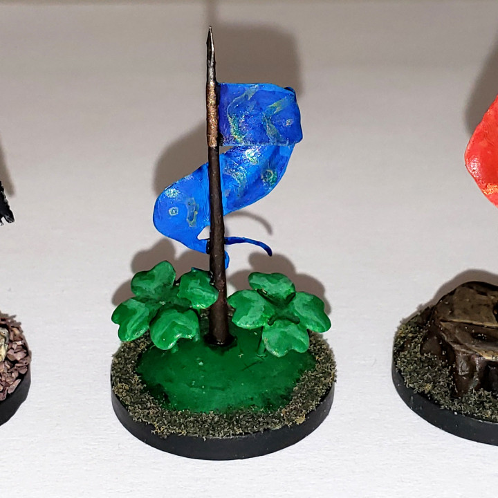 3D Printable Frosthaven Bannerspear Banner Summons by Kenneth Smith