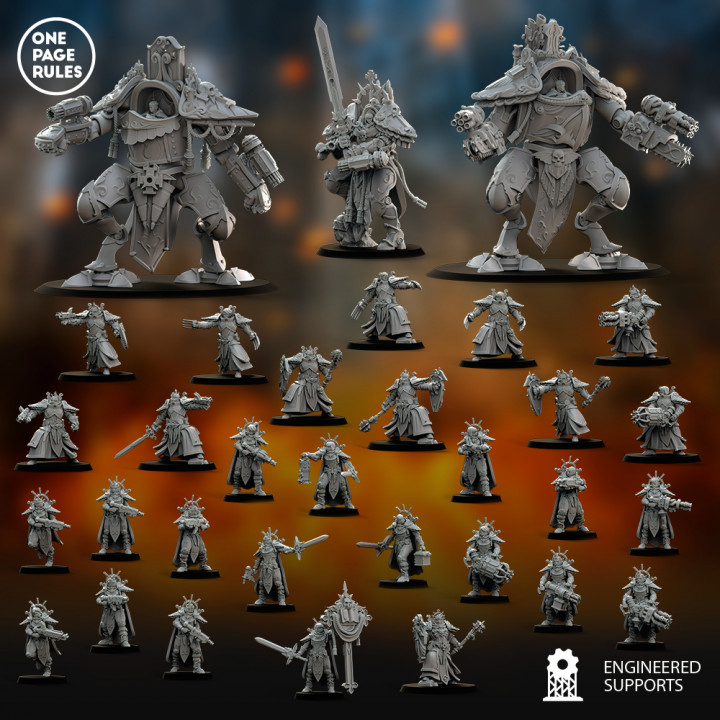 3D Printable Blessed Sisters - Release #6 by One Page Rules