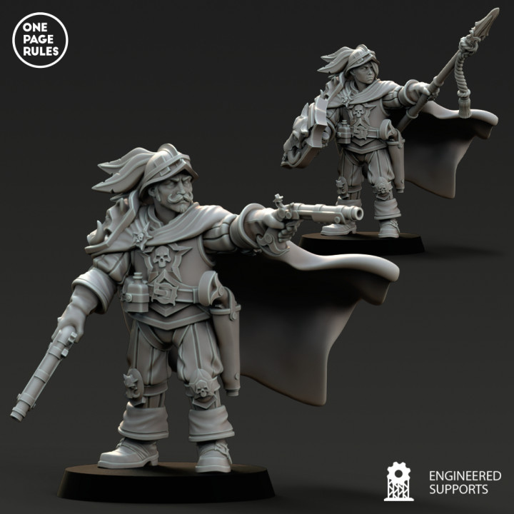 3D Printable Human Empire - Release #1 by One Page Rules