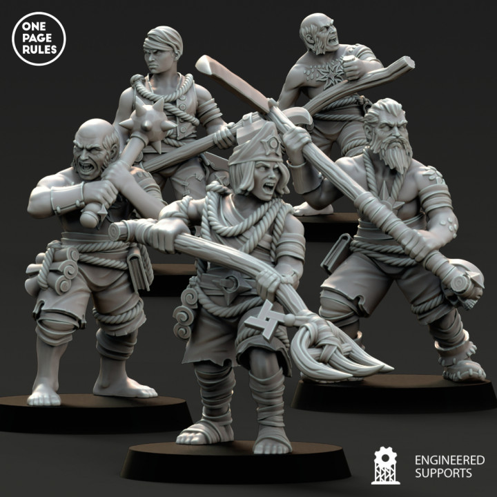 3D Printable Human Empire - Release #1 by One Page Rules