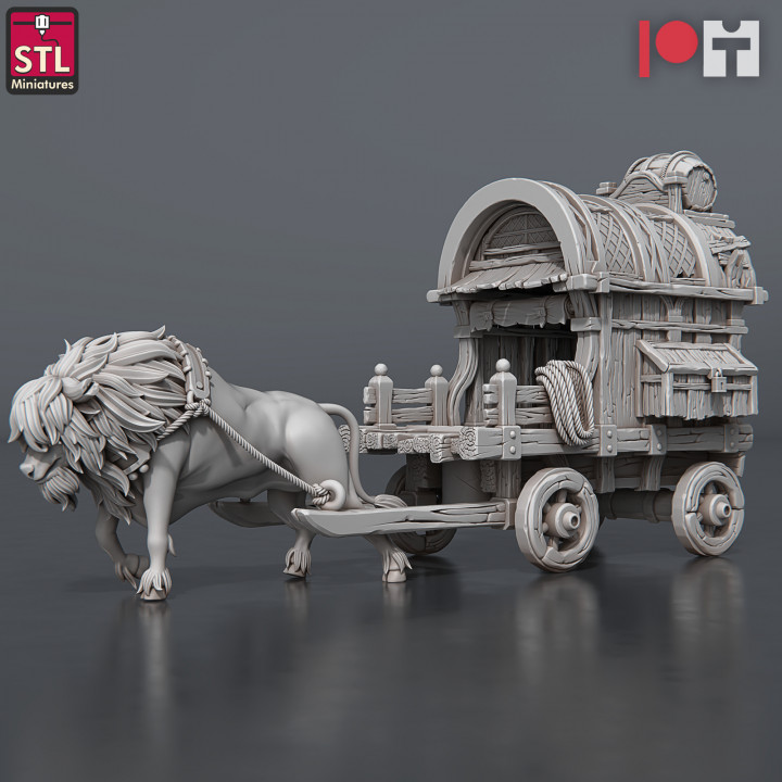 3D Printable Street Gambler Set by STL Miniatures