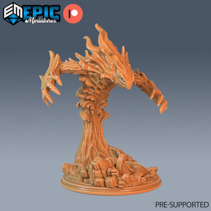 3D Printable Water & Earth Elemental Prime Team / Ancient Giant Tornado ...