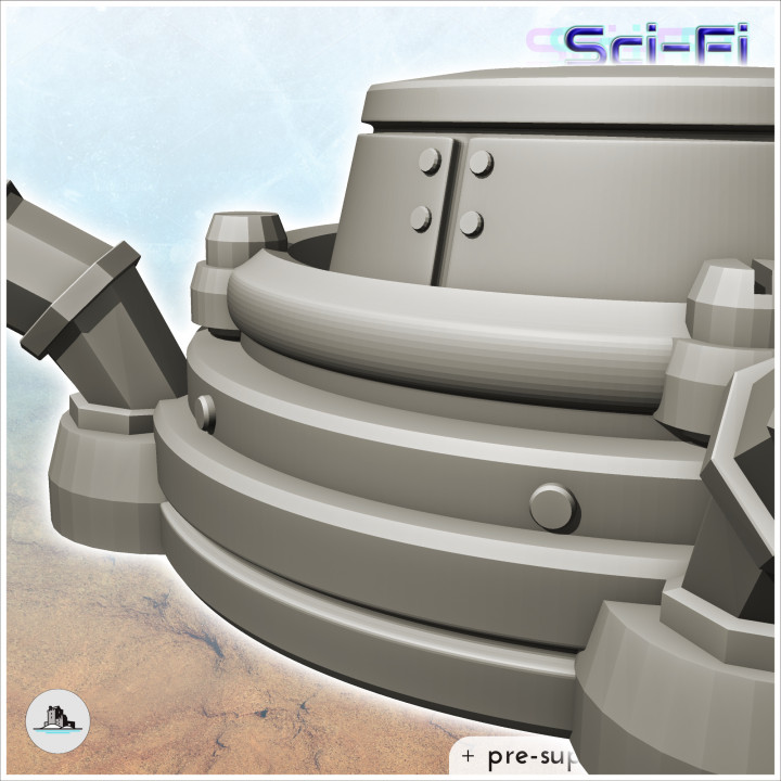 3D Printable Mining machine for futuristic planet (10) - Future Sci-Fi ...