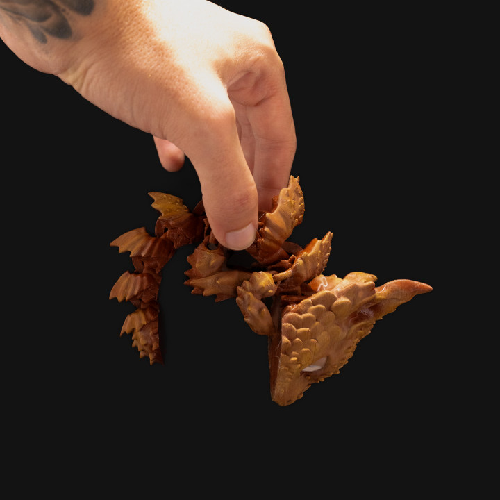 3D Printable Desert Baby Dragon by Stlflix