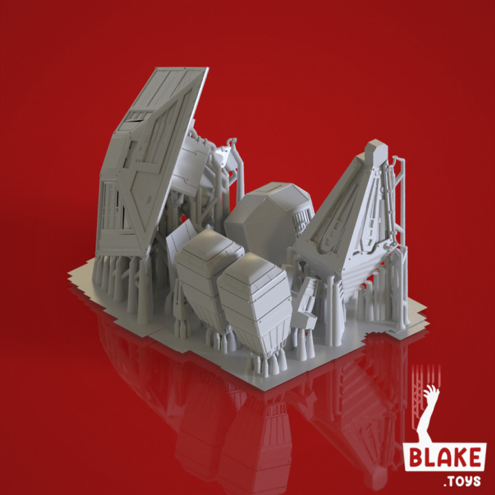 3D Printable Battlezone CCA 'Pak' by blake.toys