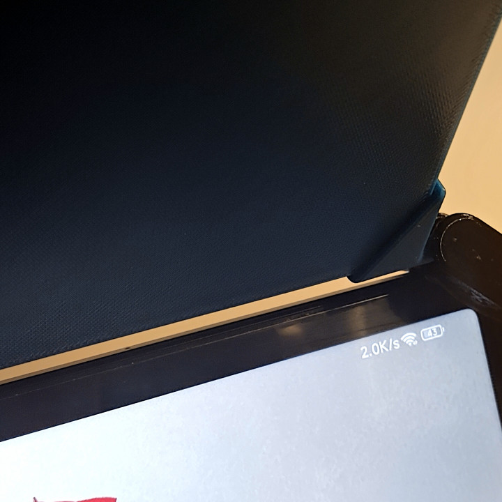 3D Printable Monitor Screen Shade by MING