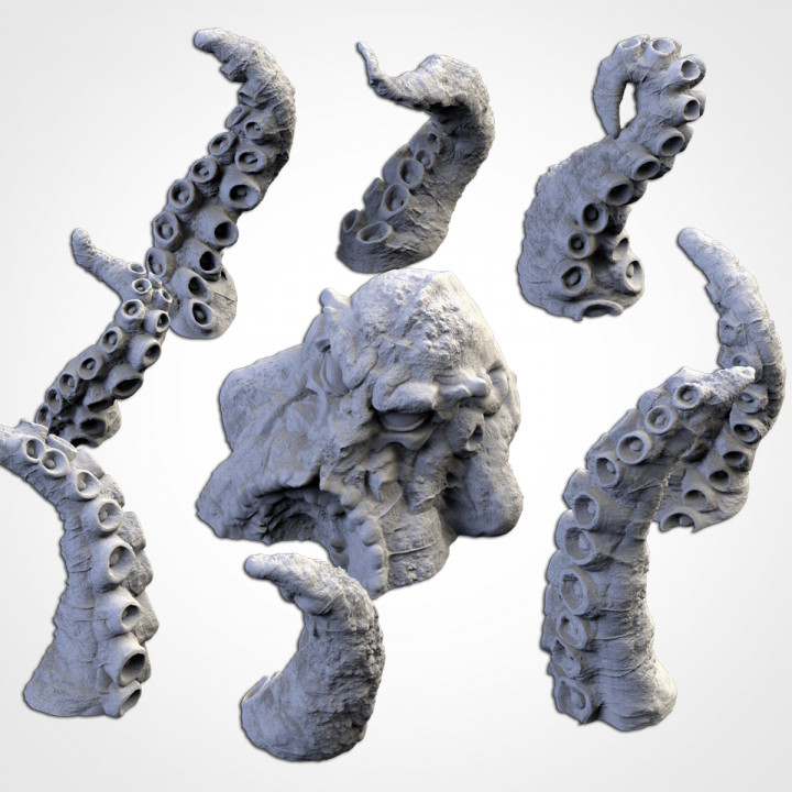 3D Printable THE KRAKEN by Txarli Factory