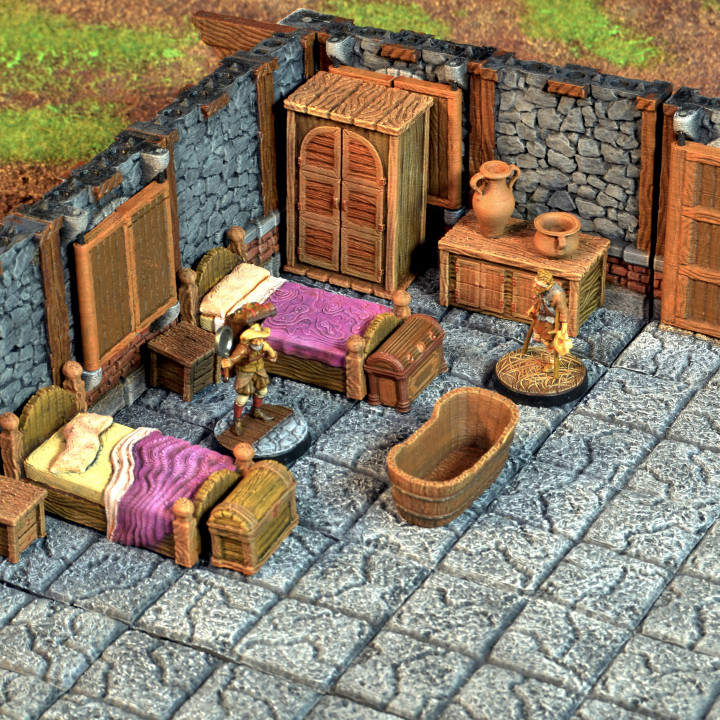 3D Printable Room Furniture by Dani Amengual