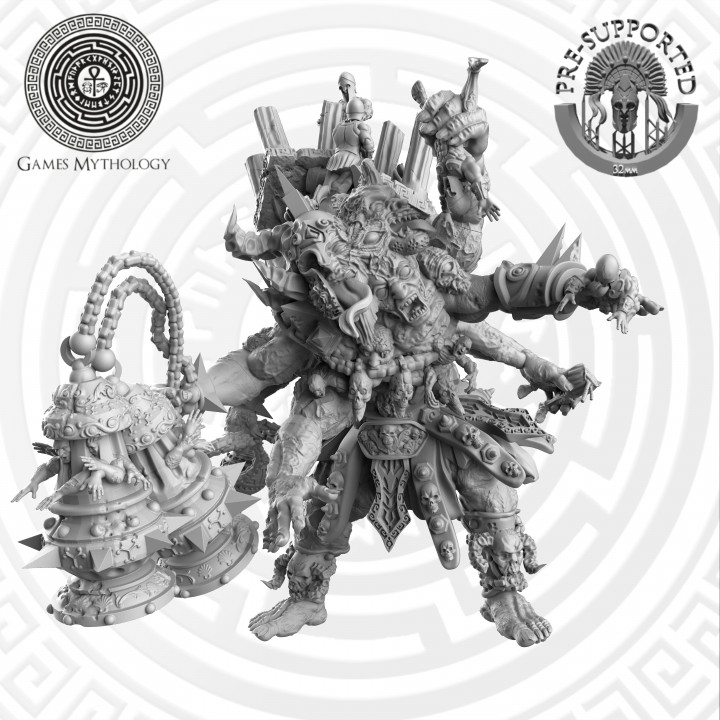 3D Printable Hecatonchires by Games Mythology