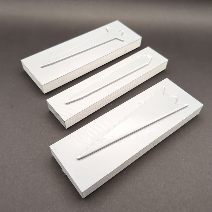 3D Printable Beam Sword, Mecha Model Accessory by LostPage