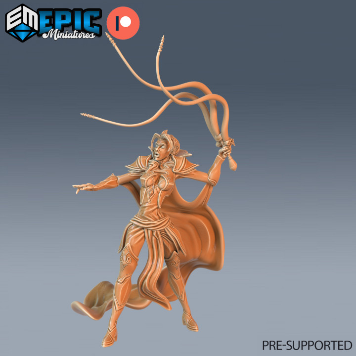 3D Printable Vampire Mistress & Warrior Set / Blood Drinker / Undead ...