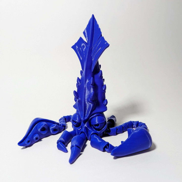 3D Printable Giant Squid by TwistyPrints