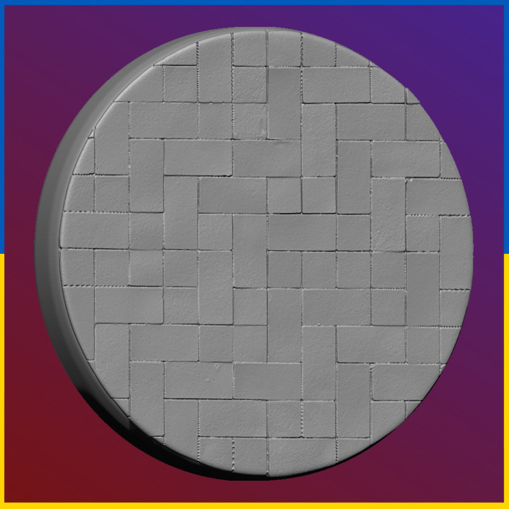 3D Printable Base 6 by bySmiled