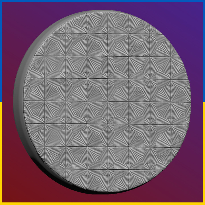 3D Printable Base 4 by bySmiled