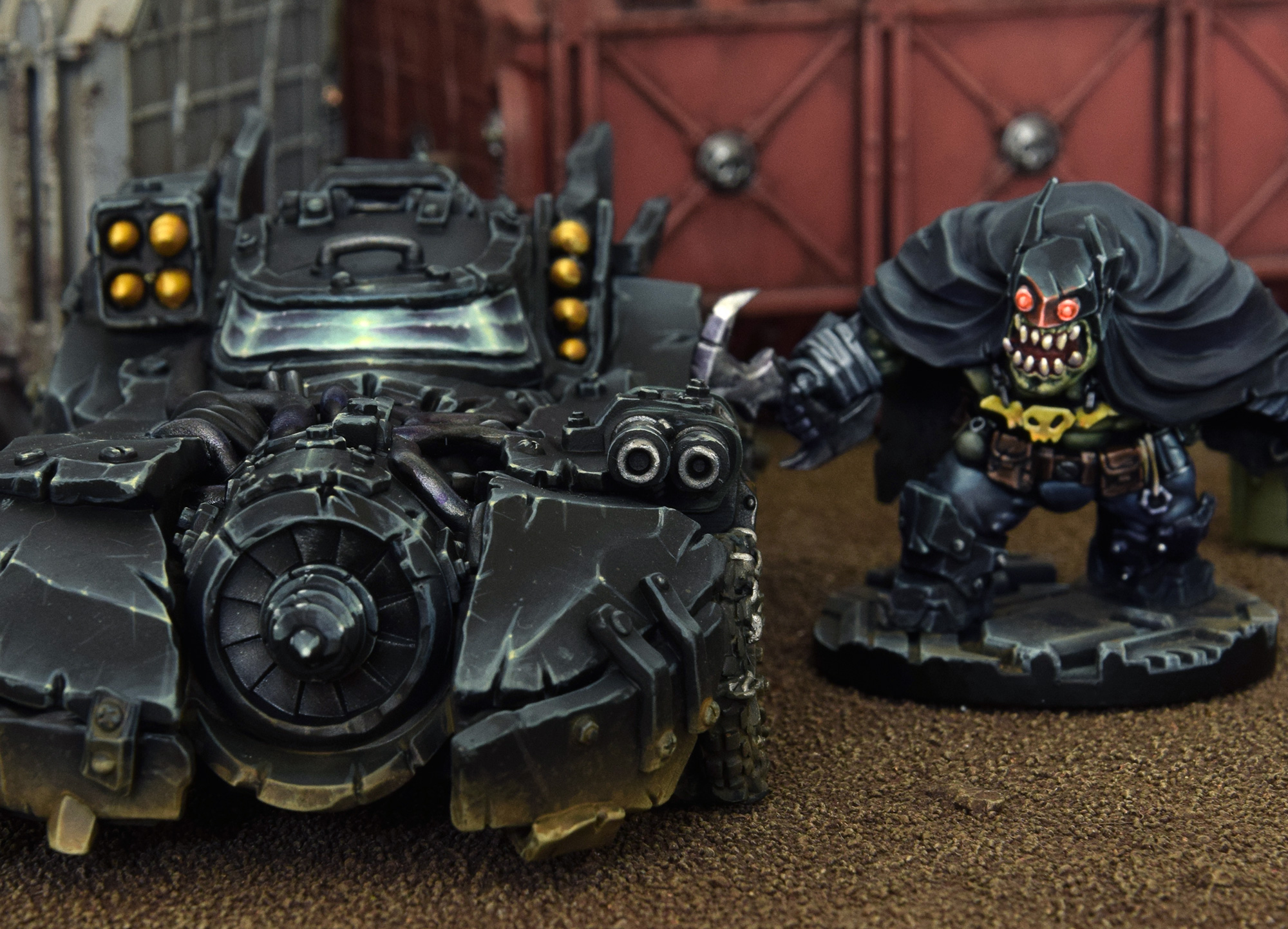 3D Printable Orc Jetmobile by Puppetswar Miniatures