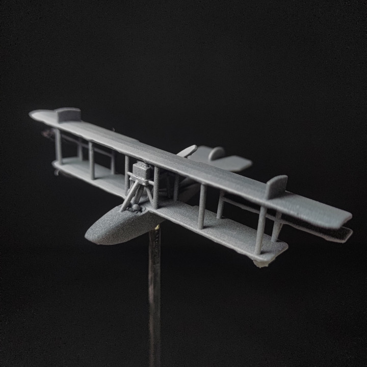 3D Printable SEAPLANE Curtiss Model F (WW1, USA) by Wargame3d